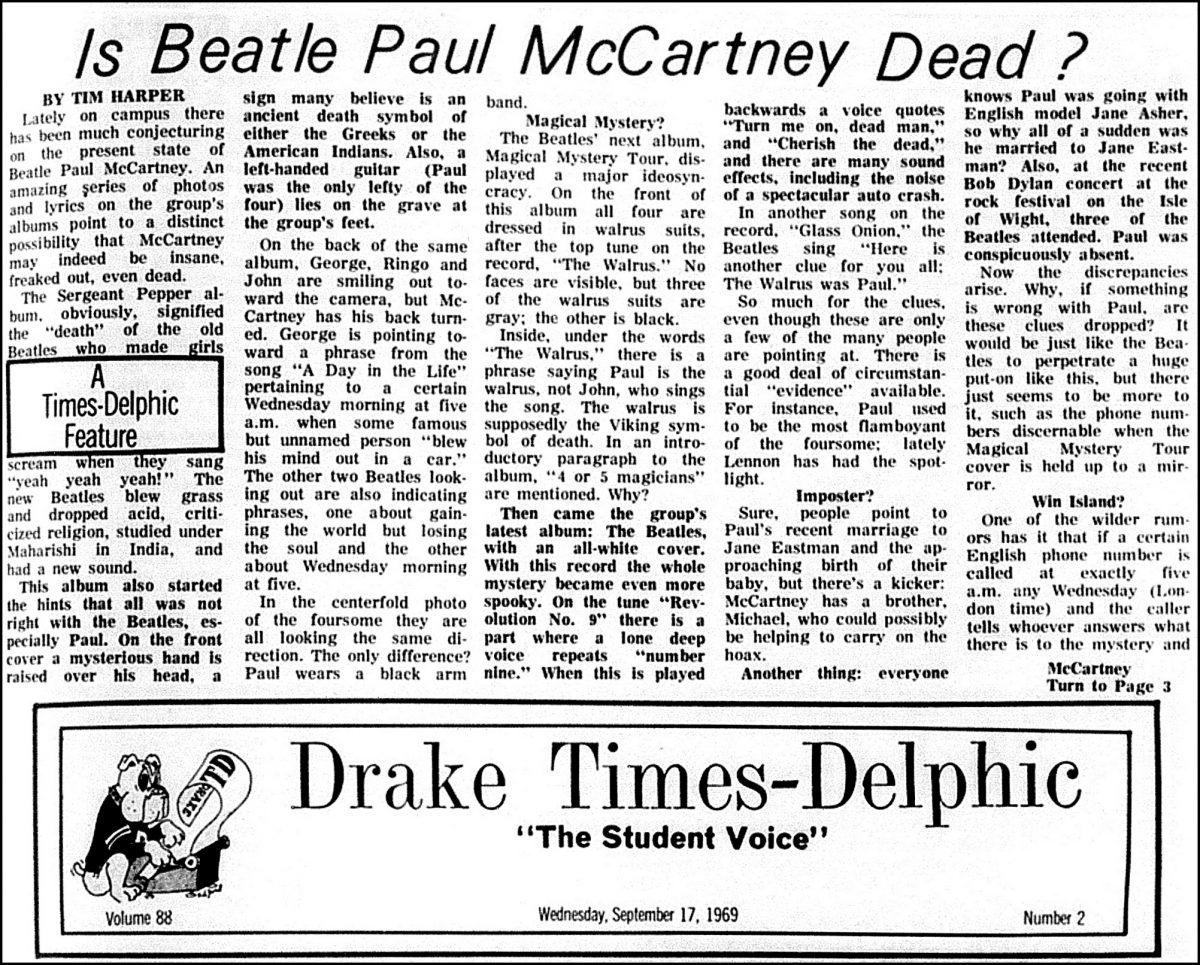 Music History Monday: Paul is Dead! | Robert Greenberg | Speaker ...